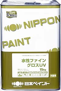 Amazon.co.jp: ニッペ 水性ファイングロスUV 15kg ND-152 : DIY・工具・ガーデン