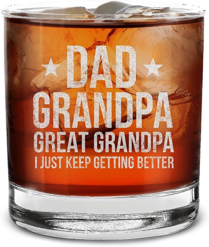 Amazon.com | shop4ever Dad Great Grandpa I Just Keep Getting Better ...