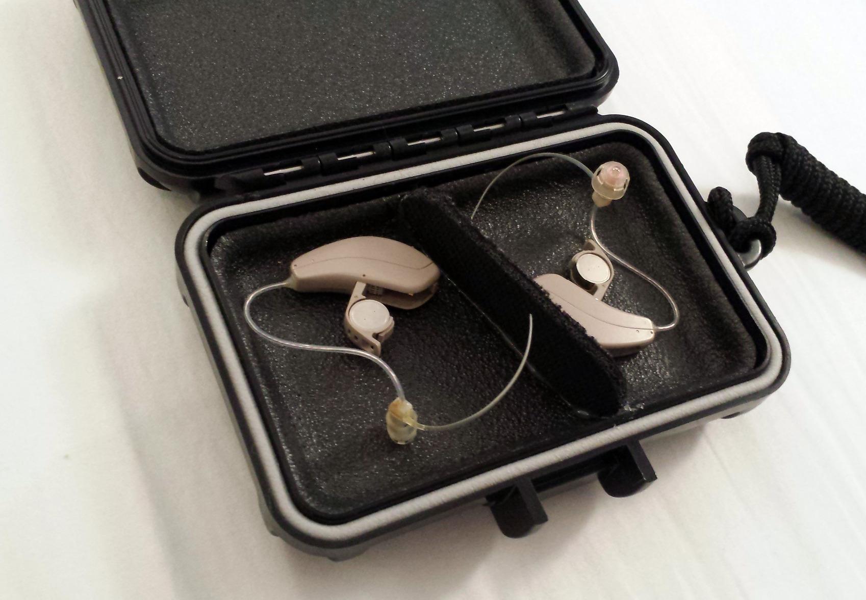 Amazon.com: Waterproof Hearing Aid Case (Blue) : Health & Household