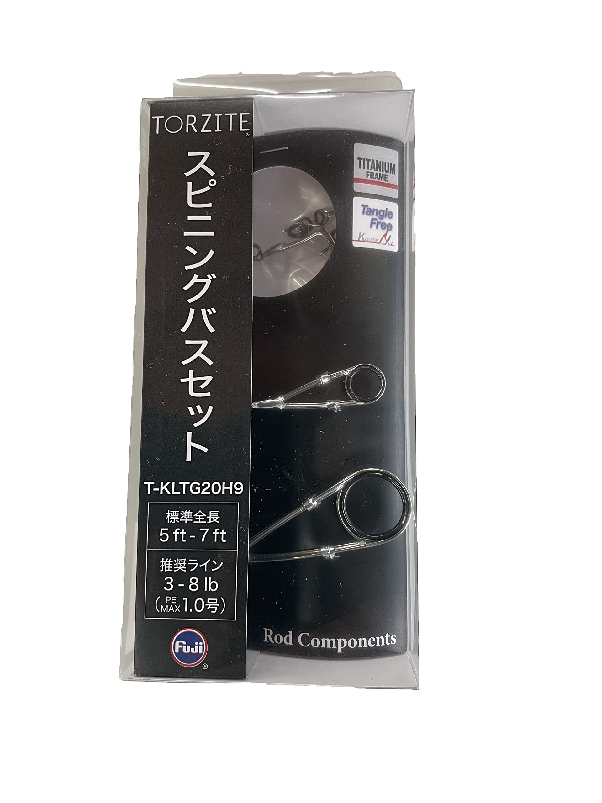 Snapklik.com : Fuji Kogyo T-KLTG20H9 Guide Set No1 Titanium Frame ...