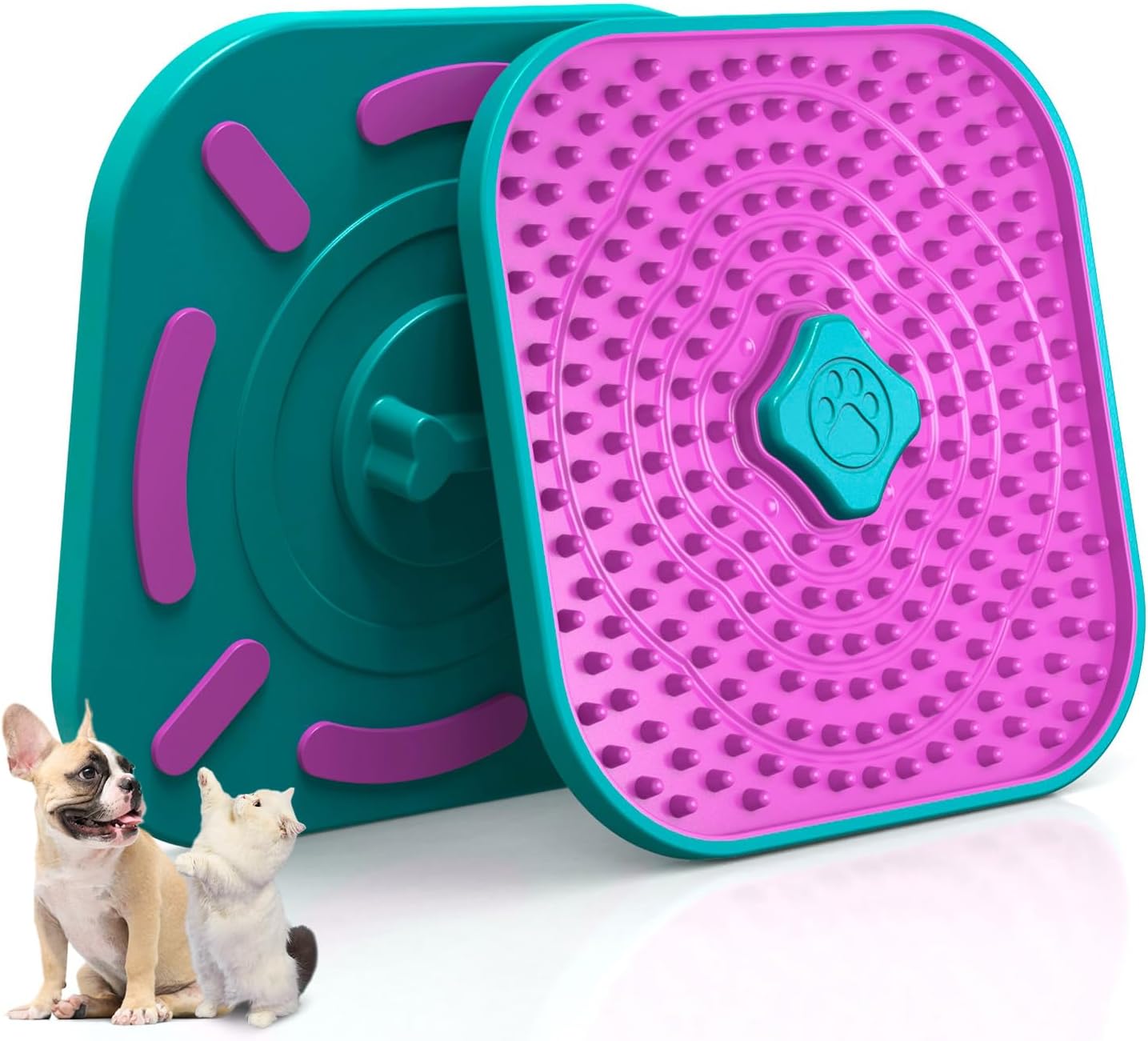 Amazon.com: Dogs Lick Mats - Wigglo Crate Licking Pads for Dogs - Dog & Cat Lick Mats for ...