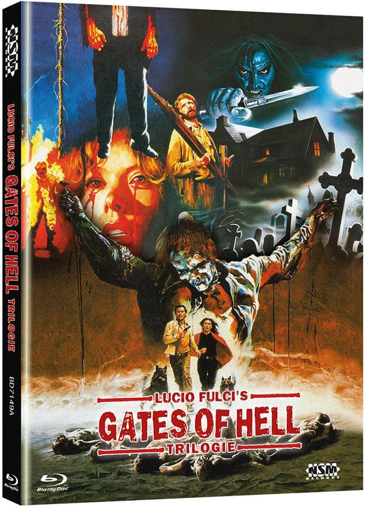 LUCIO FULCIS GATES OF HELL TRILOGIE (Blu-Ray) - Cover A - Mediabook ...