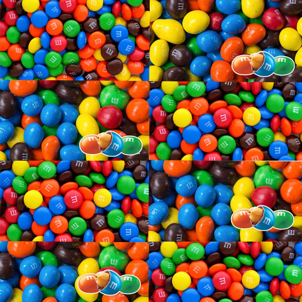 M&M Peanut & Chocolate Sweets - Peanut & Chocolate Mixed Sweets - Party ...