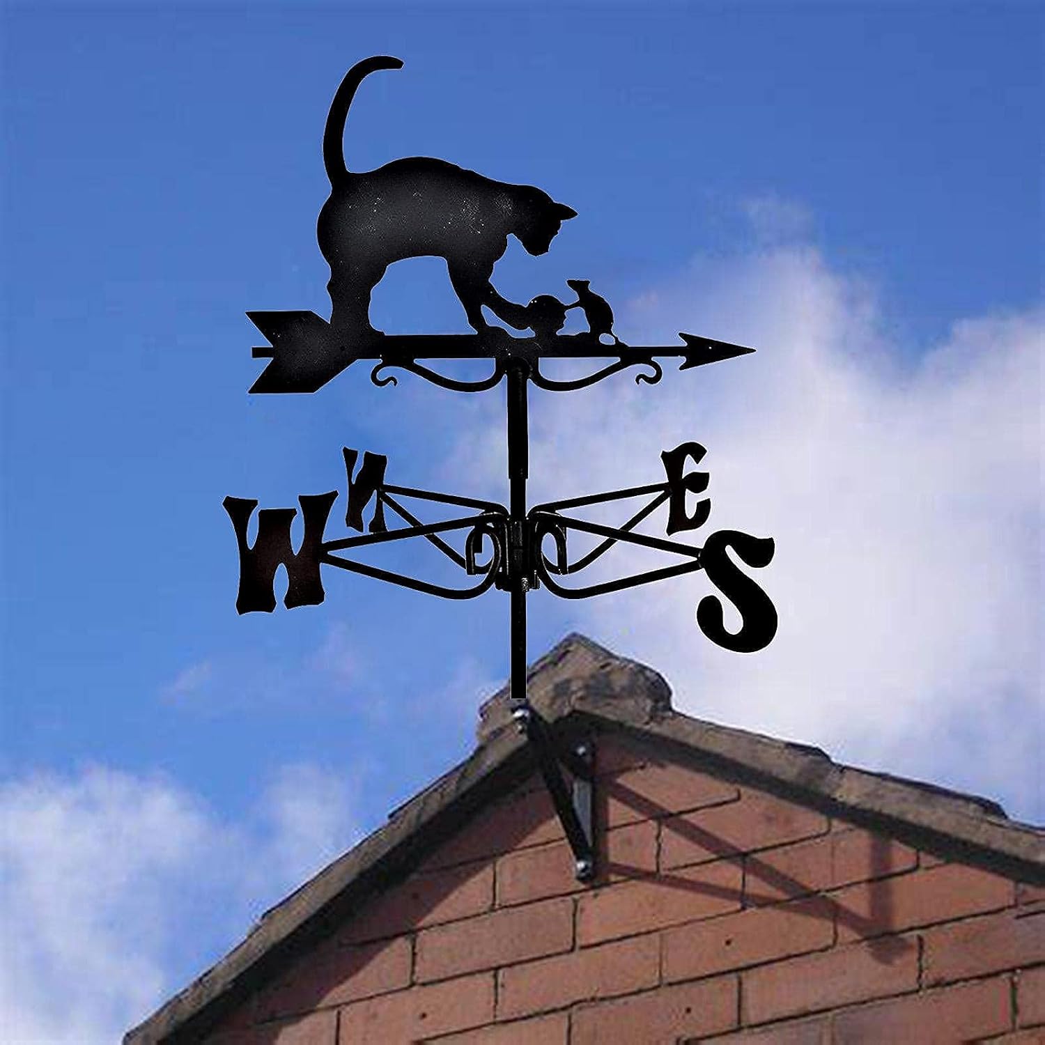 Amazon.com : WeathervaneFarmhouse Weather Vane, Roof Mount, Wind ...