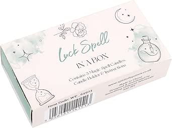 Amazon.com: Enhance Prosperity with Our Magickal Luck Spell Kit - White ...