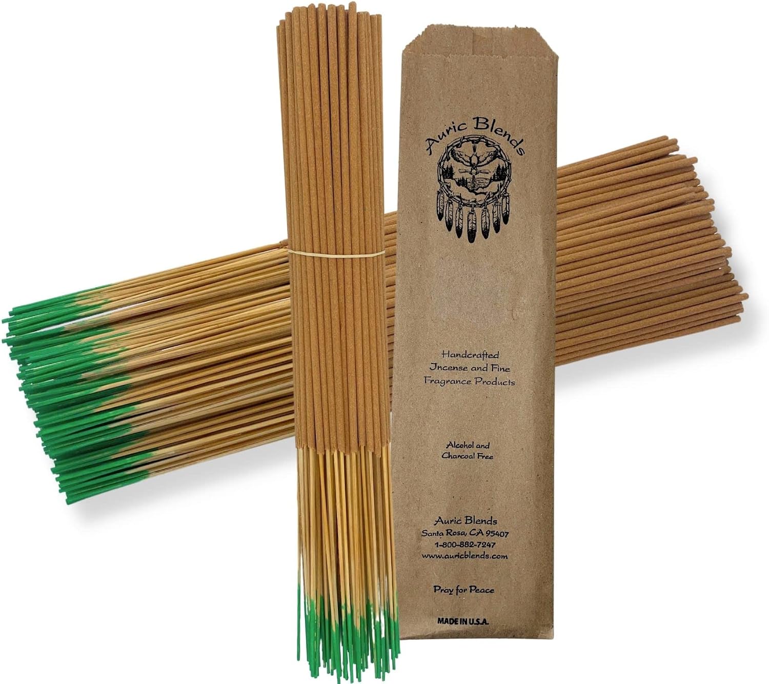 Amazon.com: Auric Blends Rasta Hand Dipped Incense Sticks, 11" - Bundle ...