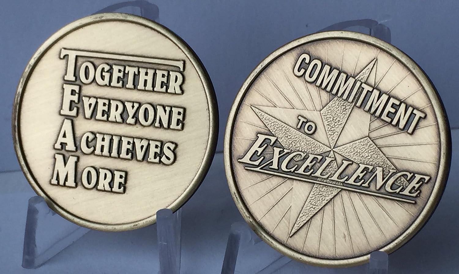 Corporate Teamwork Recognition Medallion Corporate Summit Achievement ...