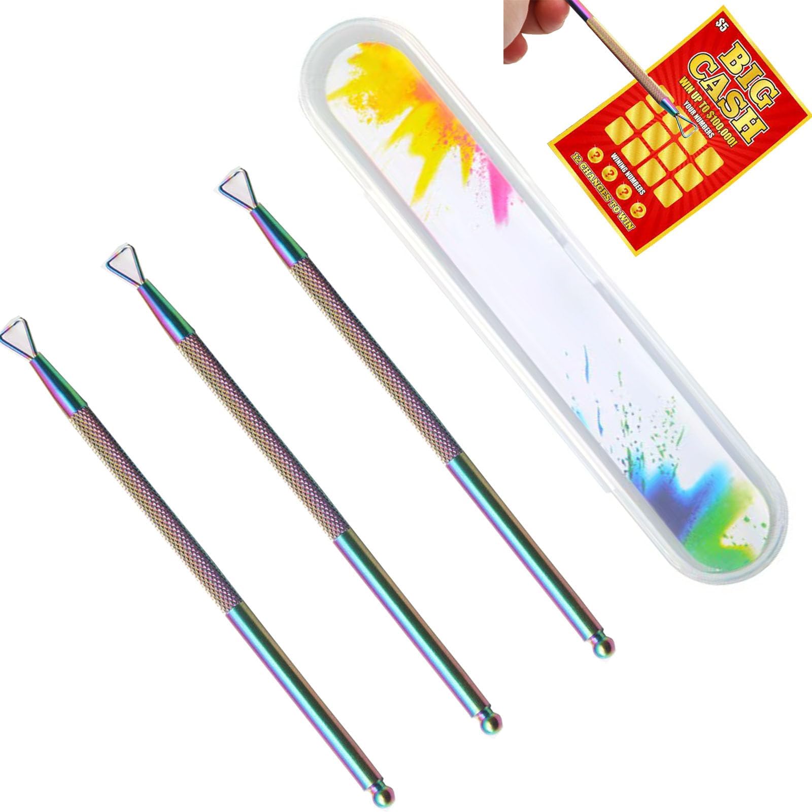 Amazon.com : 3PCS Lottery Ticket Scratcher Tool, Scratch Off Tool ...