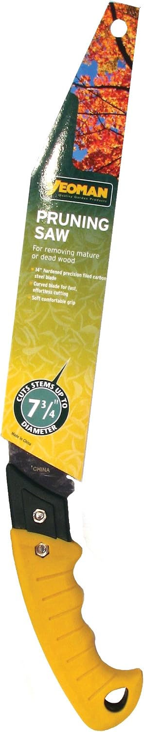 Amazon.com : Yeoman CYE283 Carbon Steel 21.5-Inch Pruning Saw : Hand ...