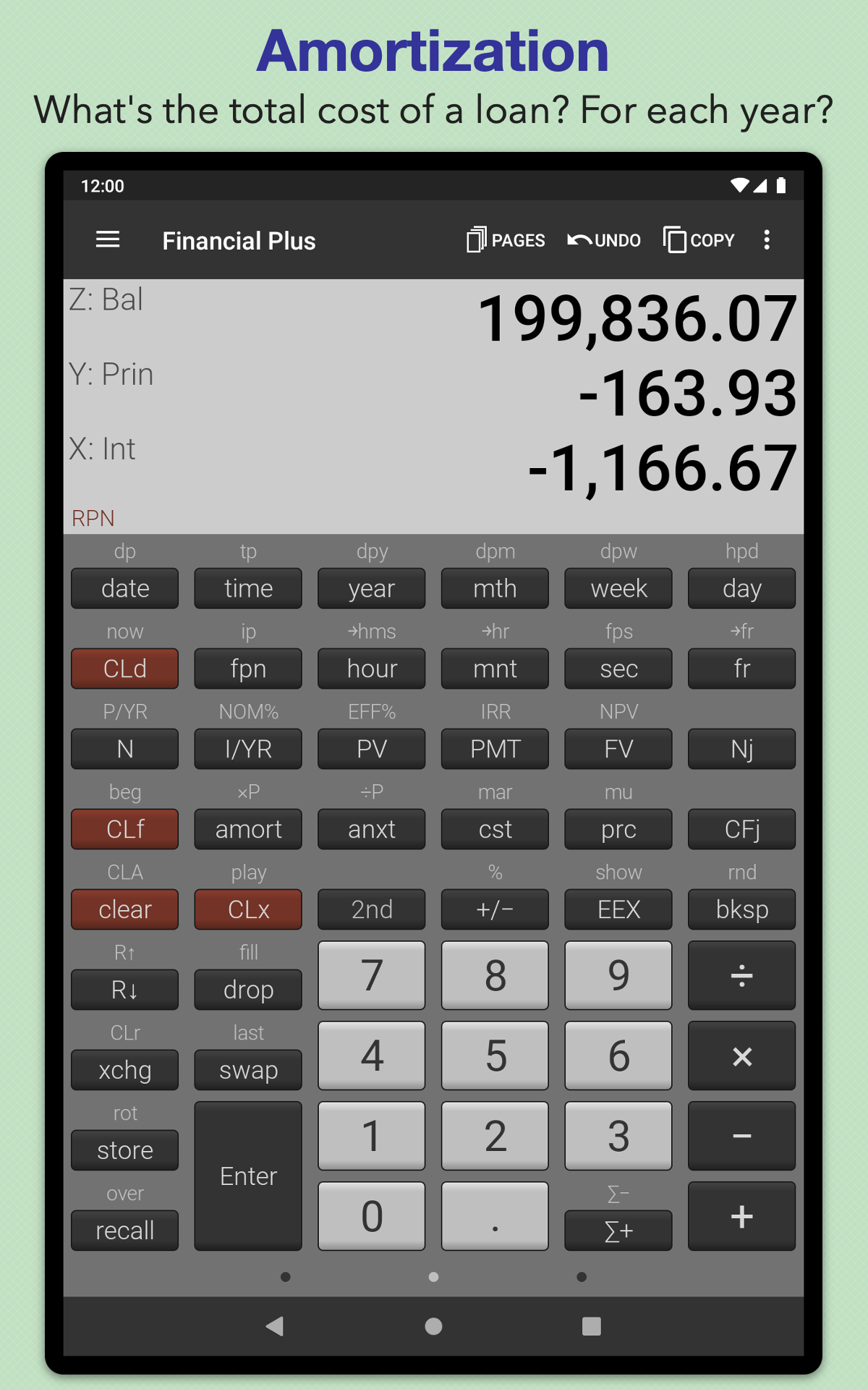 NeoCal Financial Calculator - App on Amazon Appstore