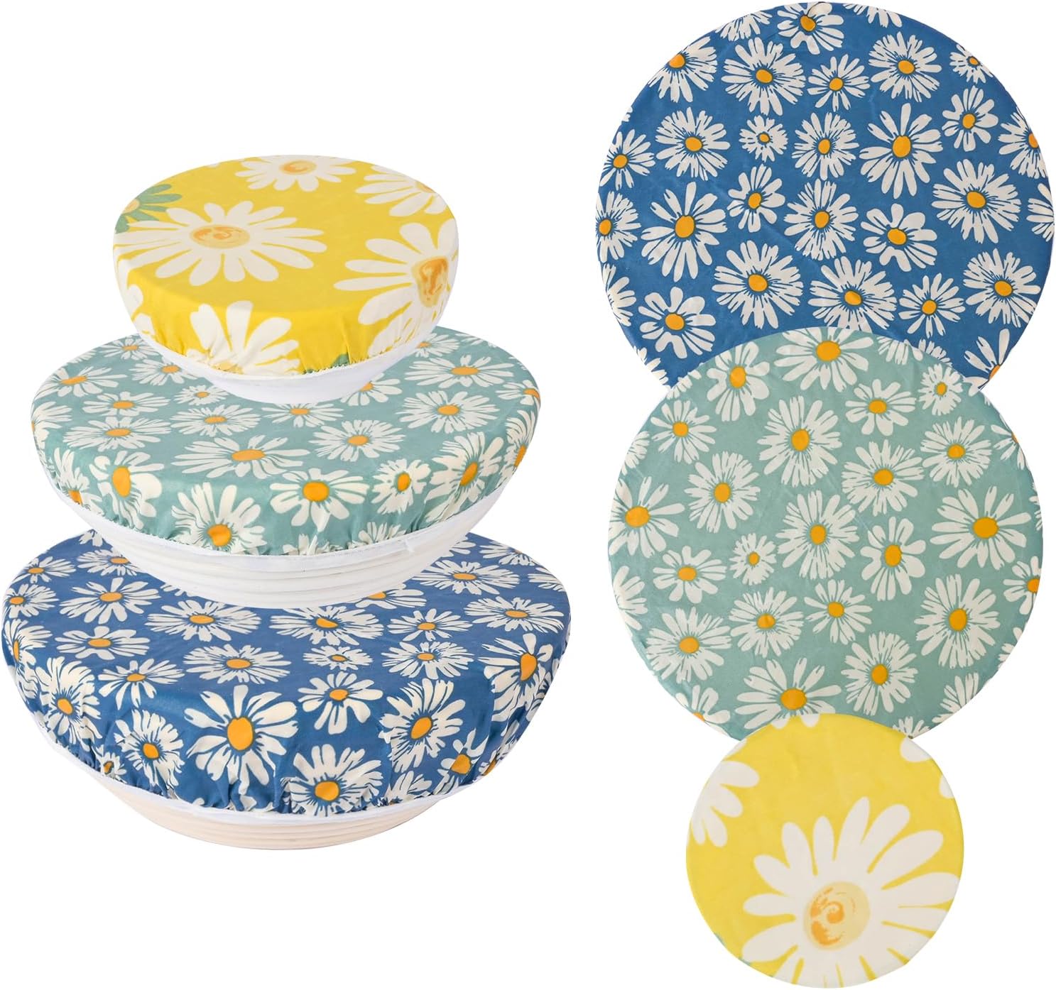 Amazon.com: Reusable Bowl Covers for Bread Proofing - Beeswax Bowl ...