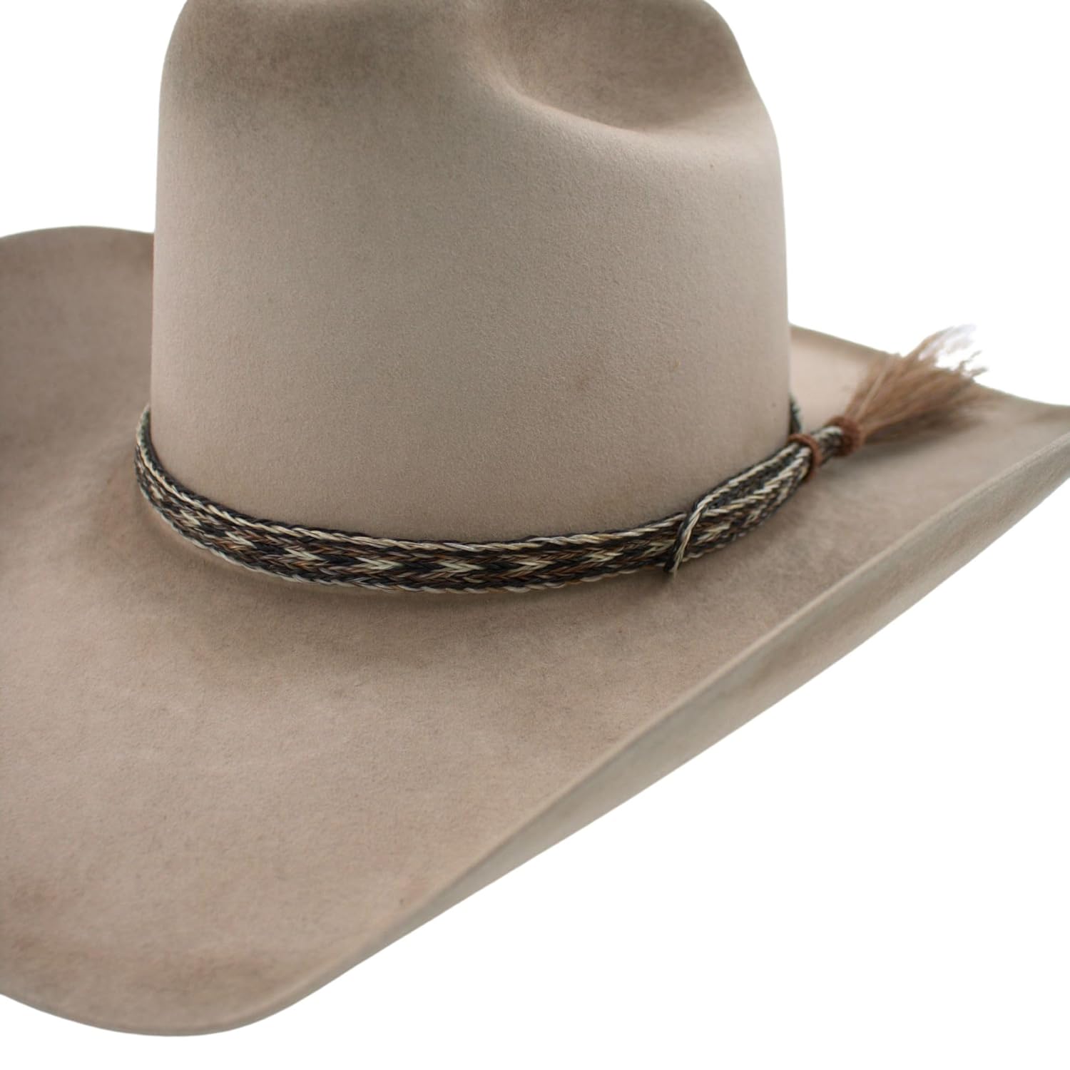 Amazon.com: Willow Lane Hat Co. Western Horsehair Hat Band for Cowboy ...