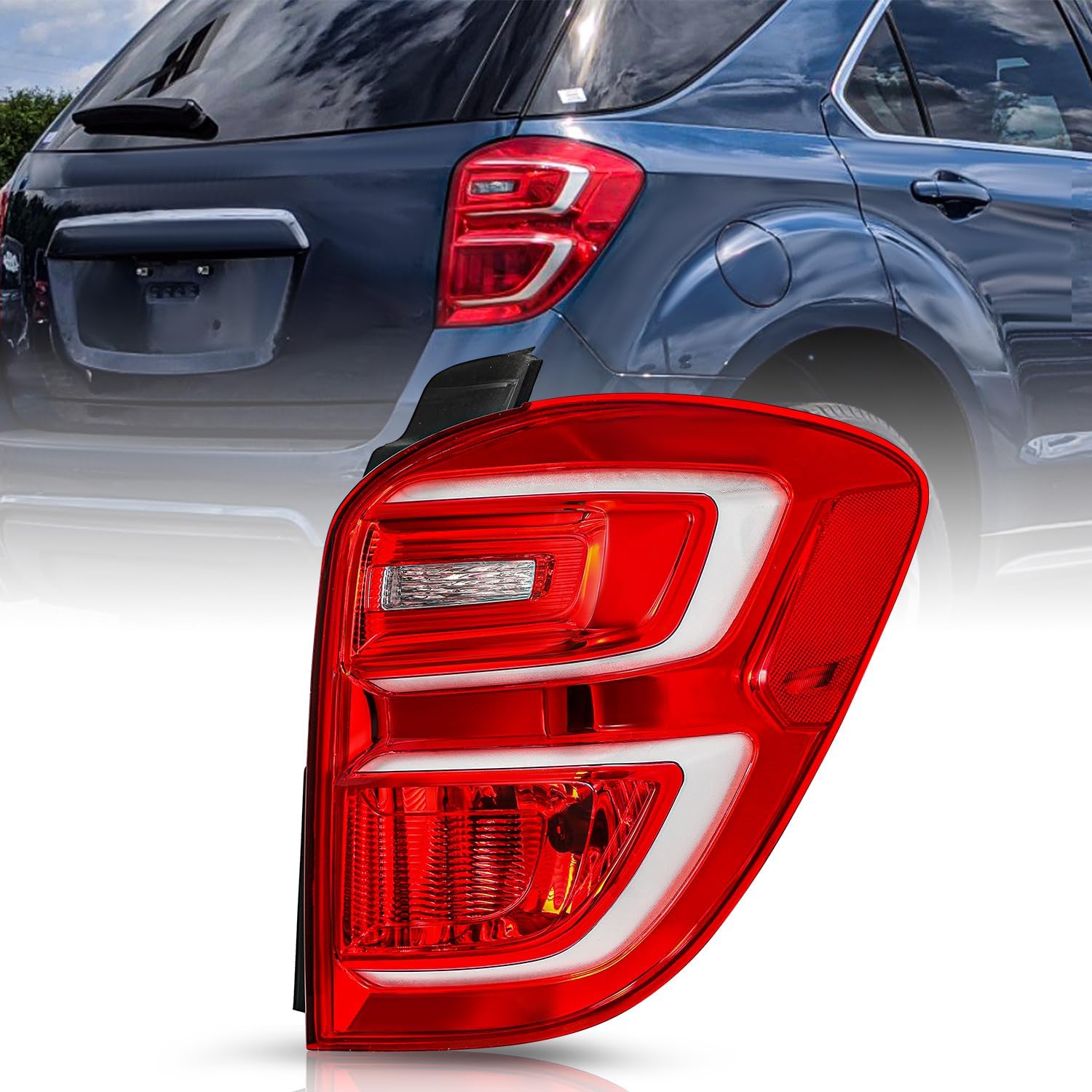 Amazon.com: TUSDAR OEM Tail Light Assembly Replacement Fits 2016 2017 ...