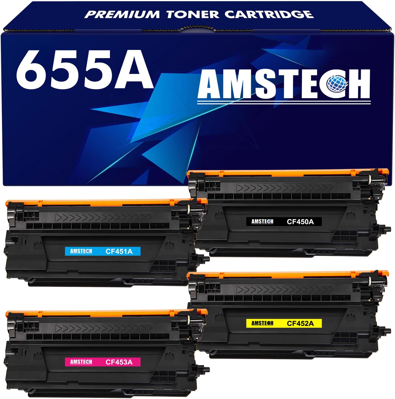 Amazon.com: HP 655A Black Toner Cartridge | Works with HP Color ...