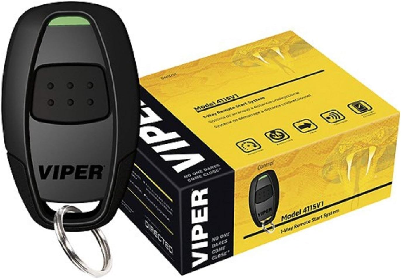 Amazon.com: Viper 1 Way Remote Start System 4115V1B (Renewed) : Automotive