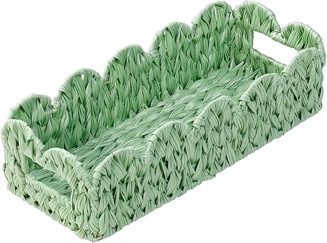Amazon.com: Green Toilet Tank Basket,Toilet Paper Storage Basket ...