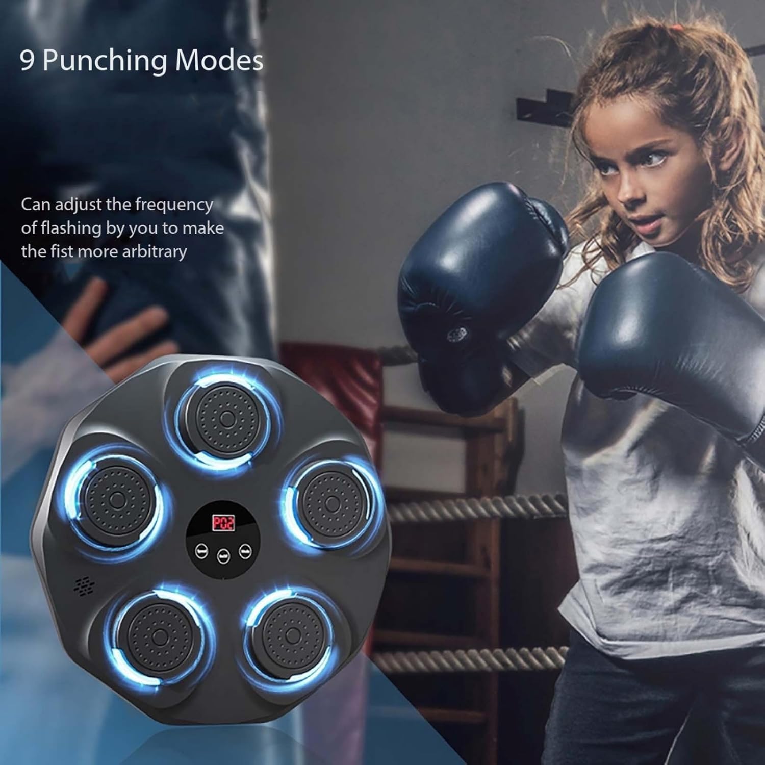 Musical Punch Bag Music Boxing Machine Wall Mount | Interactive ...