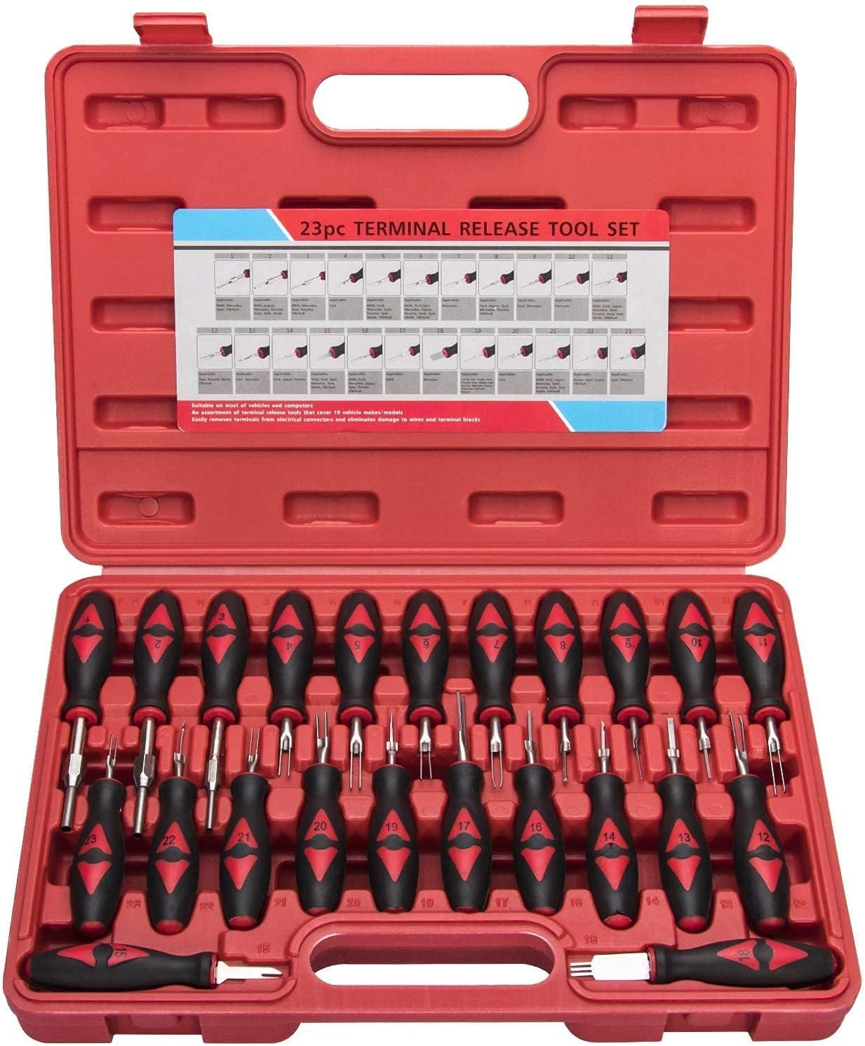 Amazon.com: Universal Terminal Release Tools Set Electrical Connector ...