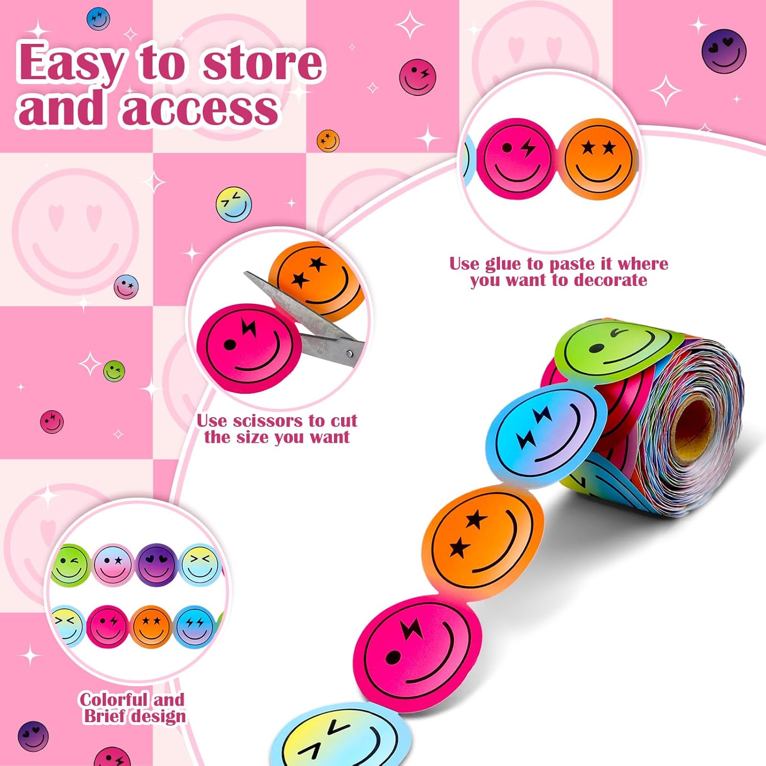 Zonon 65 Feet Happy Face Bulletin Board Border Australia | Ubuy