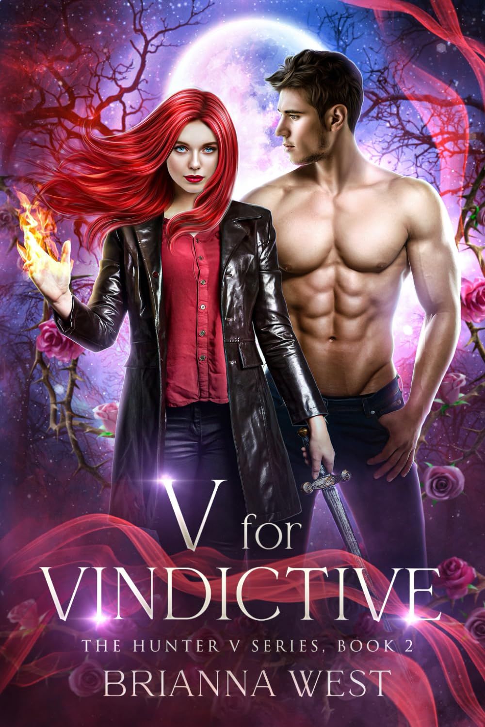 V for Vindictive (Hunter V): West, Brianna: 9798376513125: Amazon.com ...