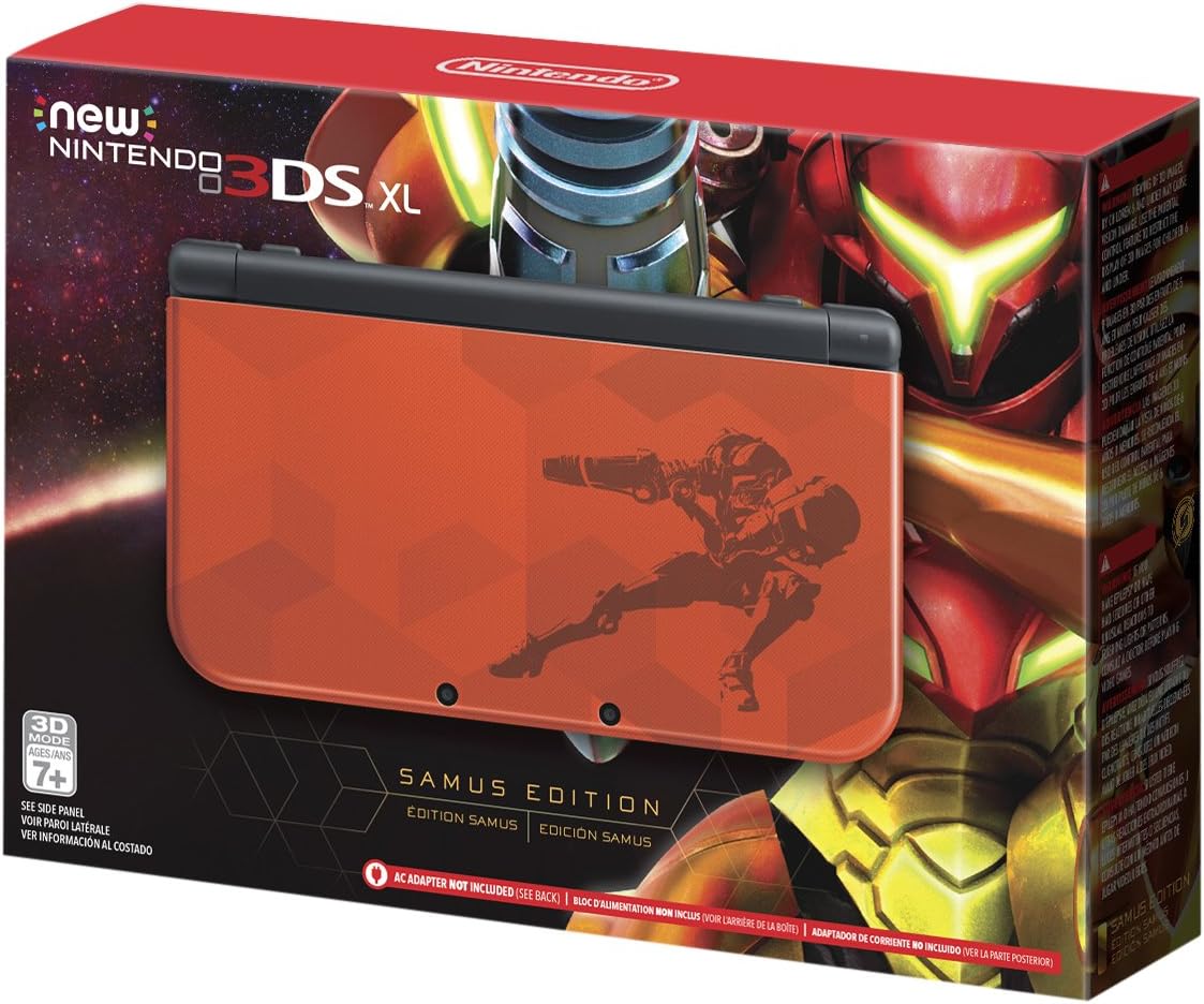 Nintendo New 3DS XL - Samus Edition [Discontinued] (Renewed) : Amazon ...