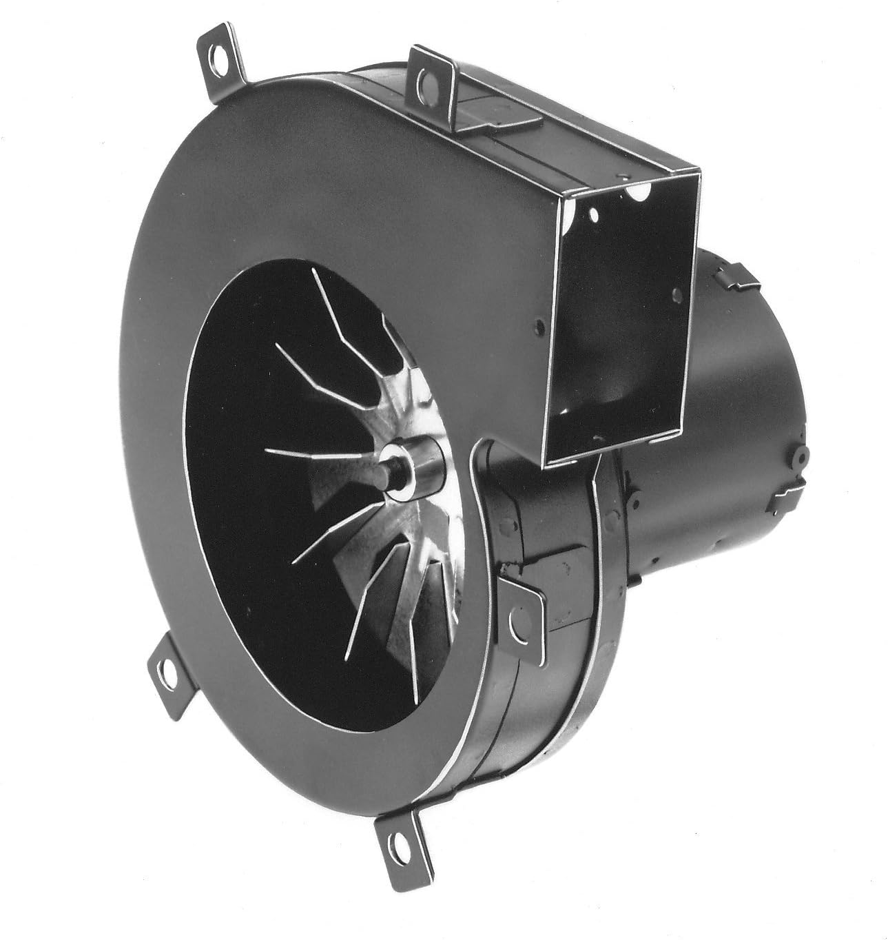 Fasco 75 CFM 2800 RPM Centrifugal Furnace Blower Draft Inducer, 11.7" L ...