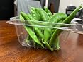 Amazon.com: Hagao Fake Green Peas, Artificial Vegetables Fake Snow Bean ...