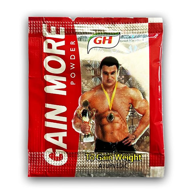 Gain More ayurvedic For Muscle Gain Weight Gainers/Mass Gainers (20 ...