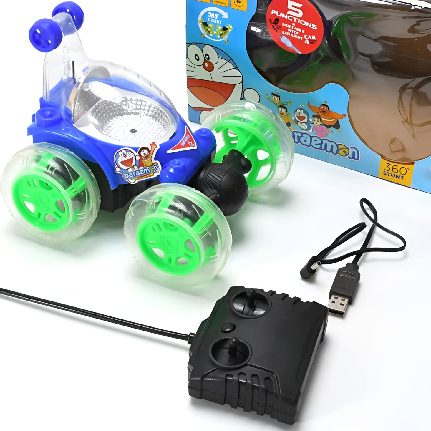 Oblivion Remote Control Rechargeable 360 Degree Twisting Stunt Car with ...