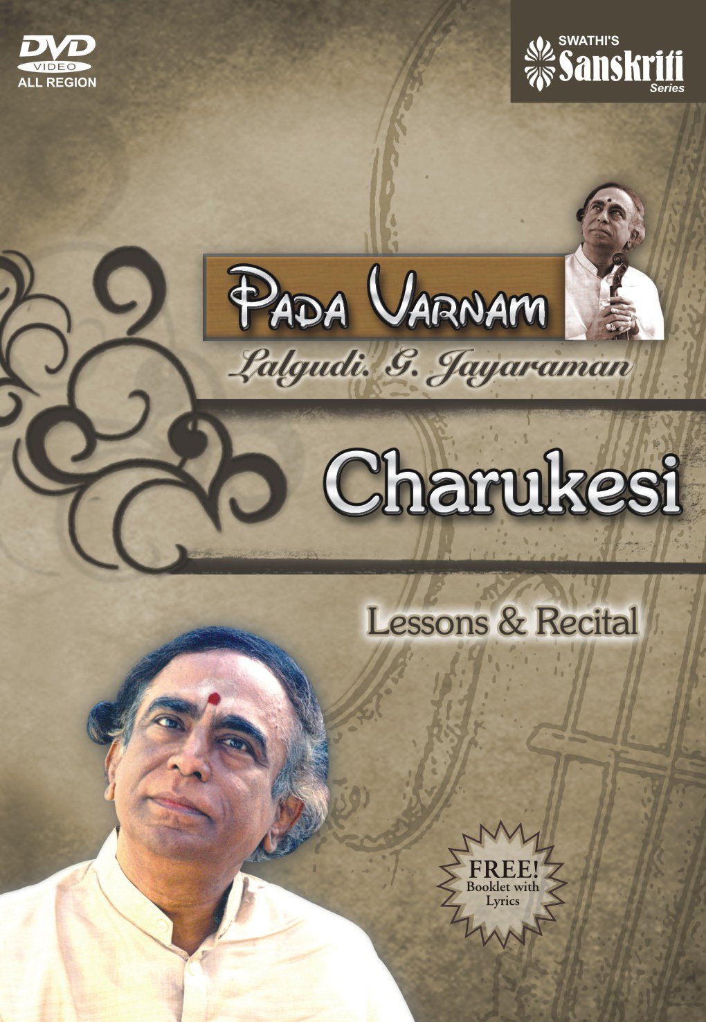Amazon.com: Pada Varnam Charukesi Lalgudi G.Jayaraman DVD : Lalgudi Sri ...