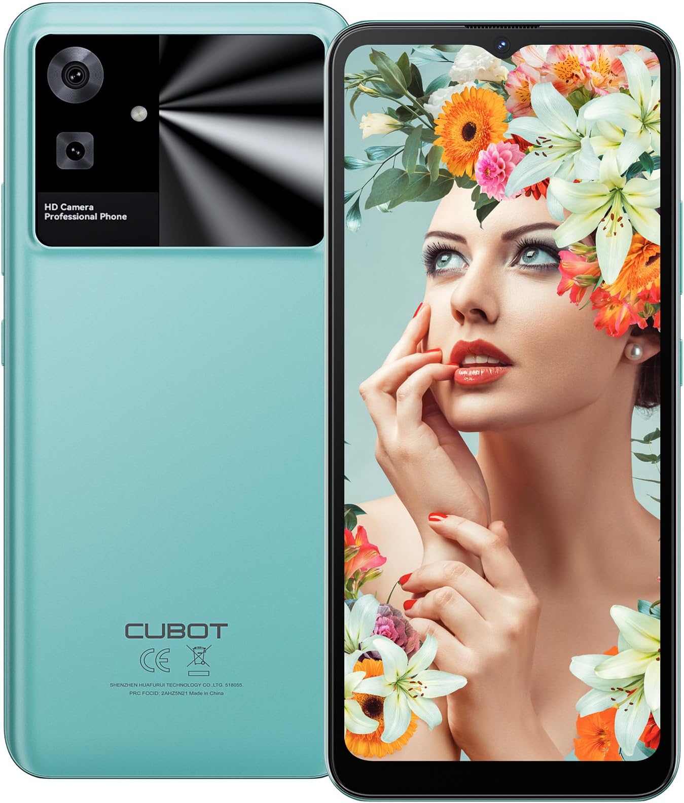 CUBOT Note 21 Smartphone senza contratto 6,56" HD+ 90 Hz schermo 12 GB+ ...