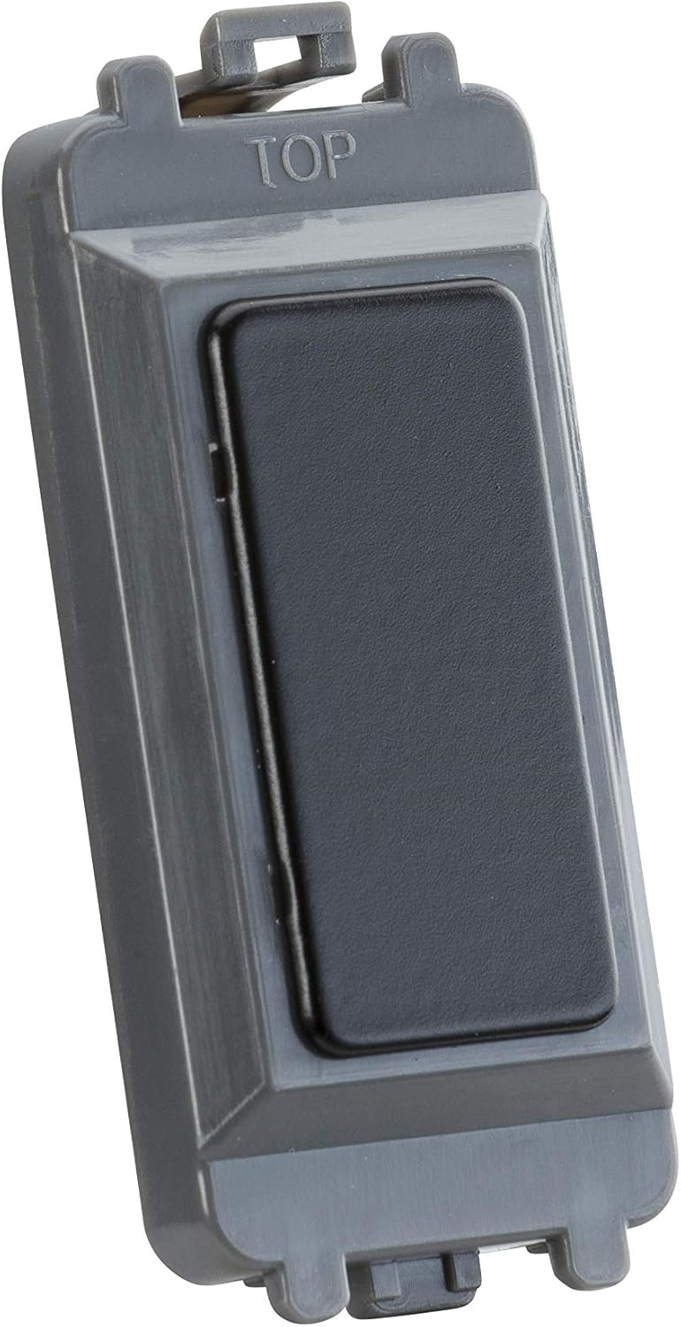 Blank Grid Module – matt Black – BigaMart