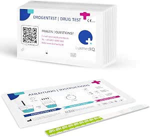 10x Amphetamine Drug Test Strips - Testing Kits Speed - Single Urine ...
