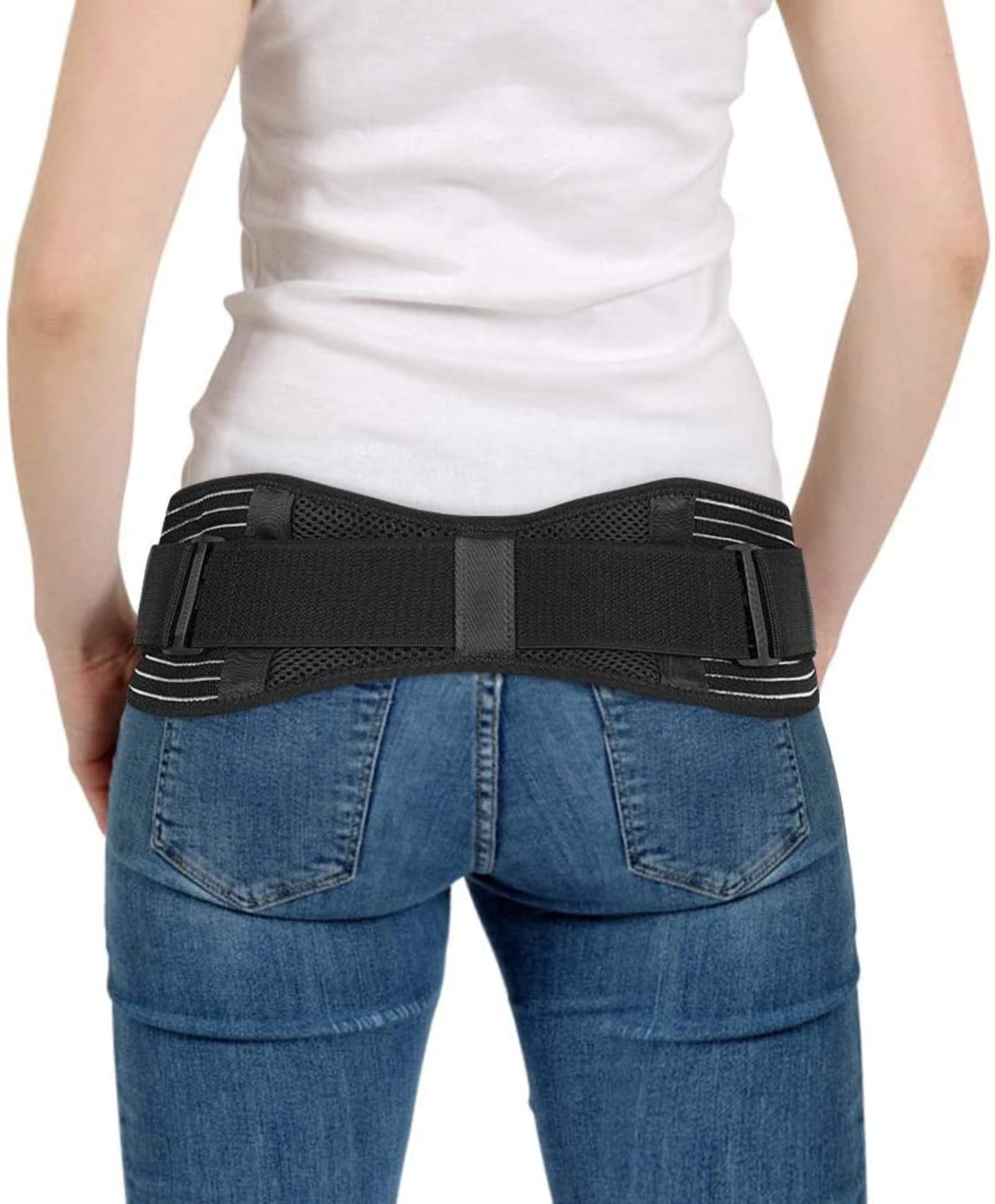 Buy ZJchao Sacroiliac Belt, Sacroiliac Joint Support Belt with Elastic ...