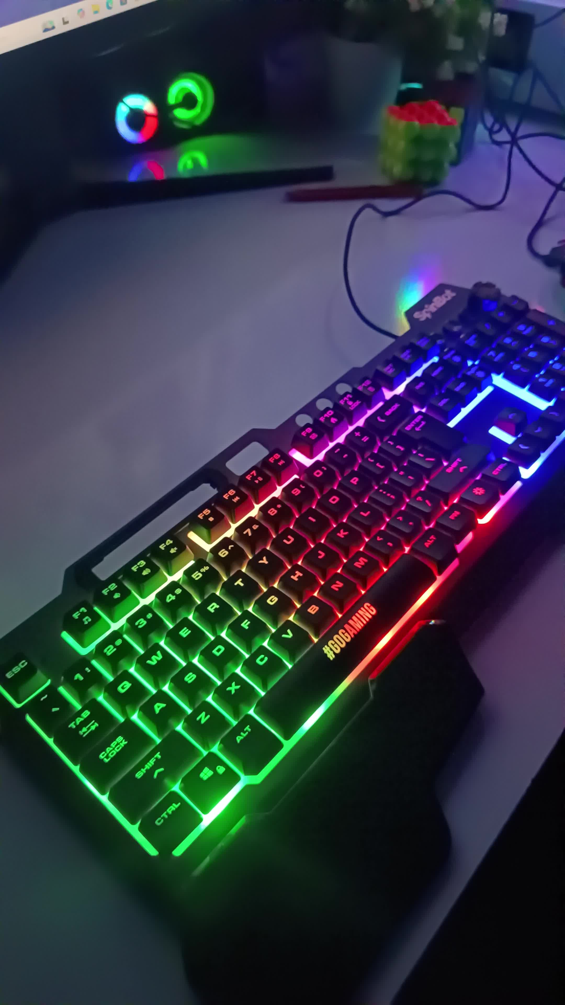 Watch Spinbot Rage K20 Gaming keyboard is very best on Amazon Live
