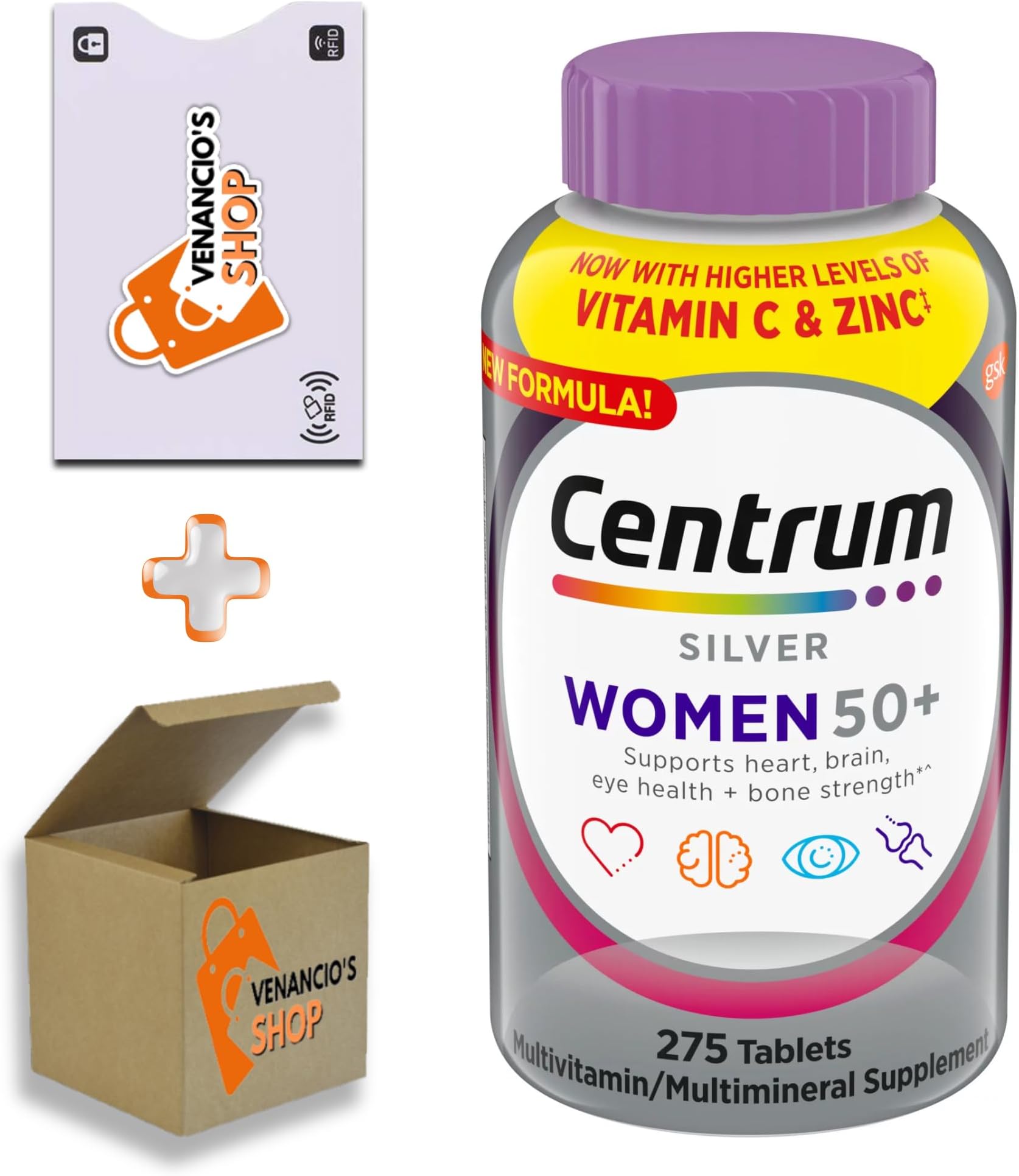 Amazon.com: Centrum Multivitamin for Women, Multivitamin/Multimineral ...