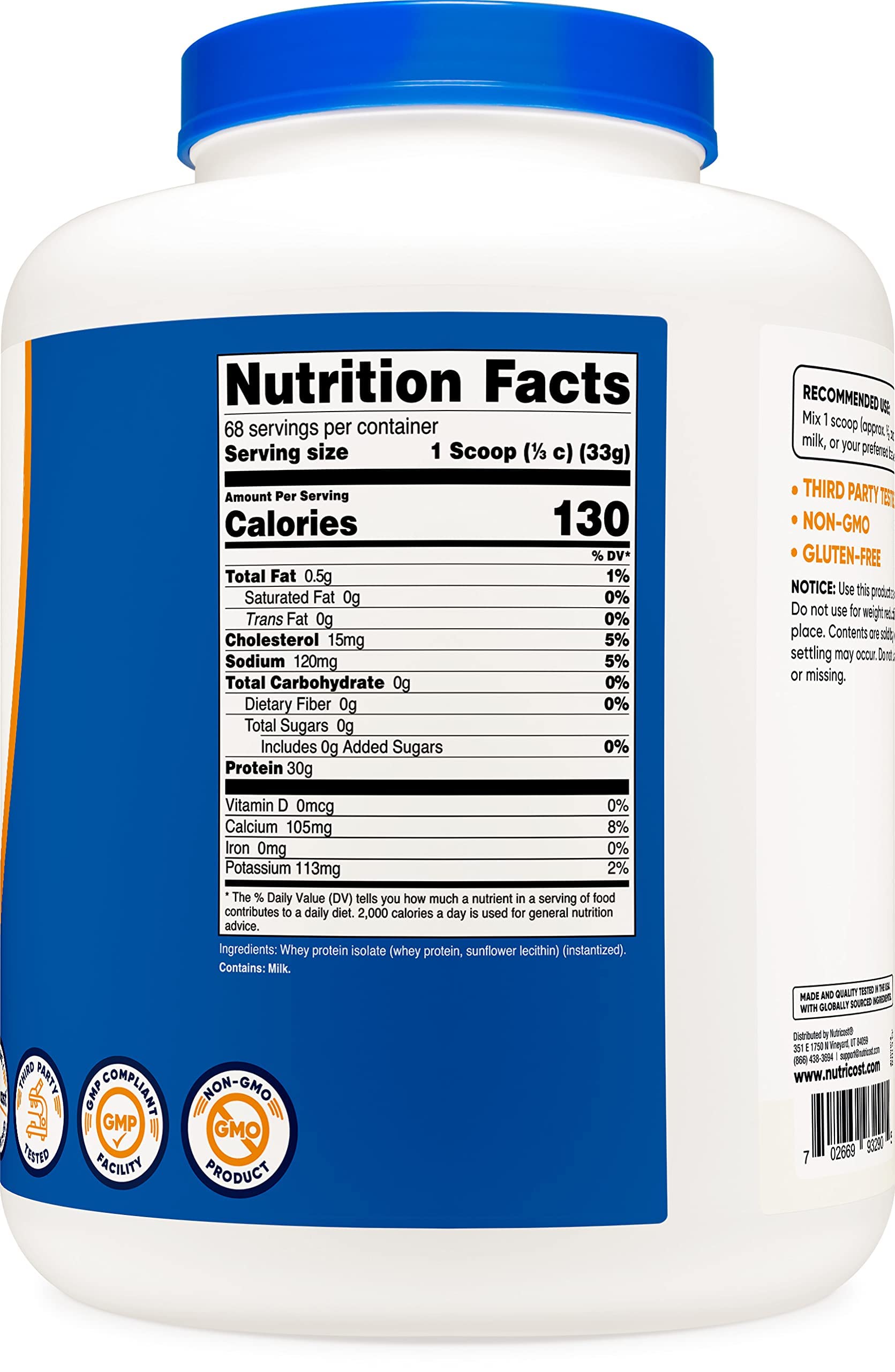 Snapklik.com : Nutricost Whey Protein Isolate