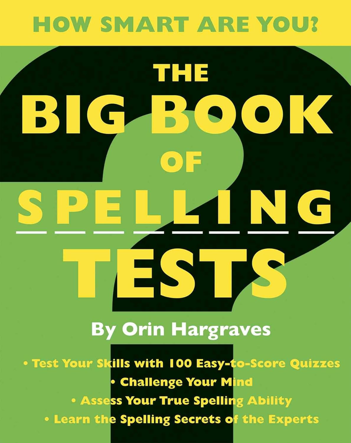 Amazon.com: Big Book of Spelling Tests: 9781579126964: Hargraves, Orin ...