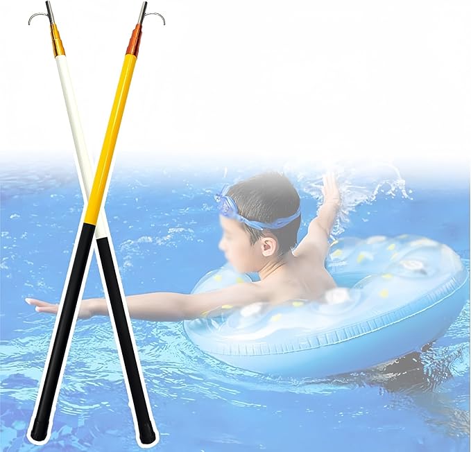 Multi Use Rescue Life Pole with Stainless Steel Salvage Hook for ...