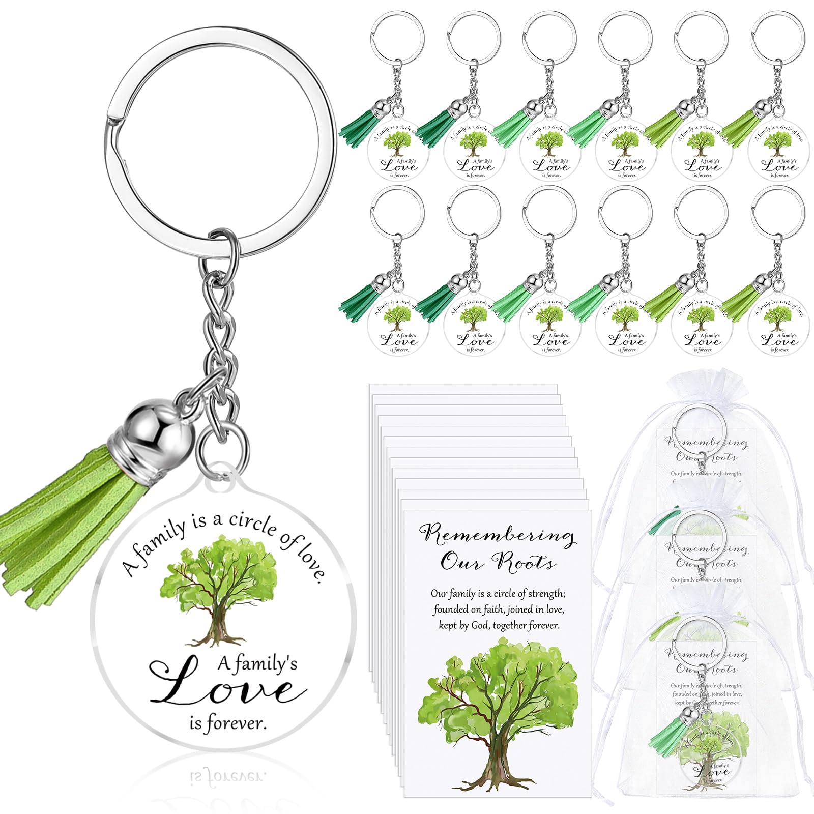Amazon.com: Landical 15 Sets Family Reunion Favors Family Tree ...