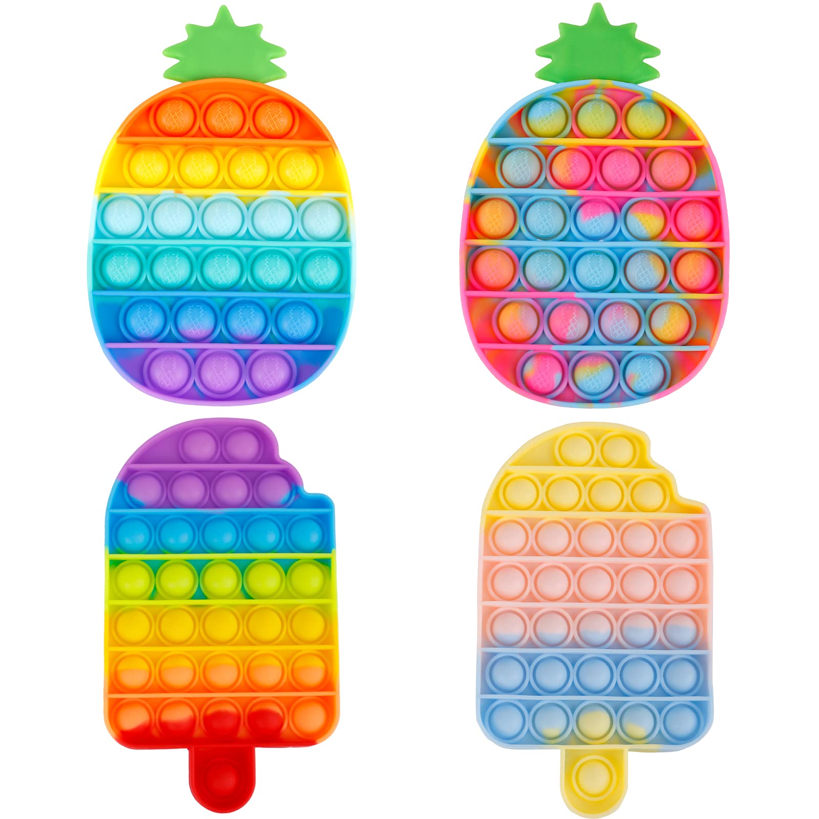 4 Pack Rainbow Push Bubble Se...B096NV2V43 | Encarguelo.com