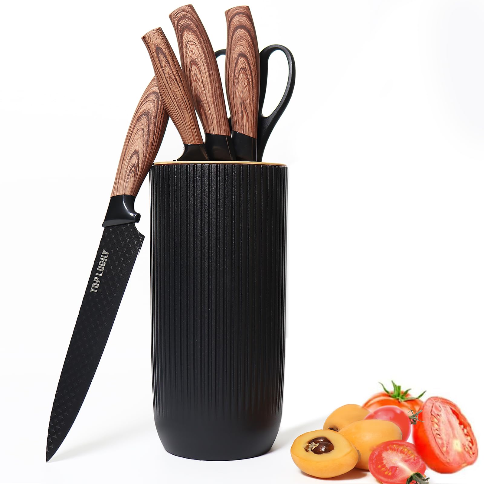 Amazon.com: Kitchen Knife Set, 6-Piece Ultra Sharp Professional Knife ...