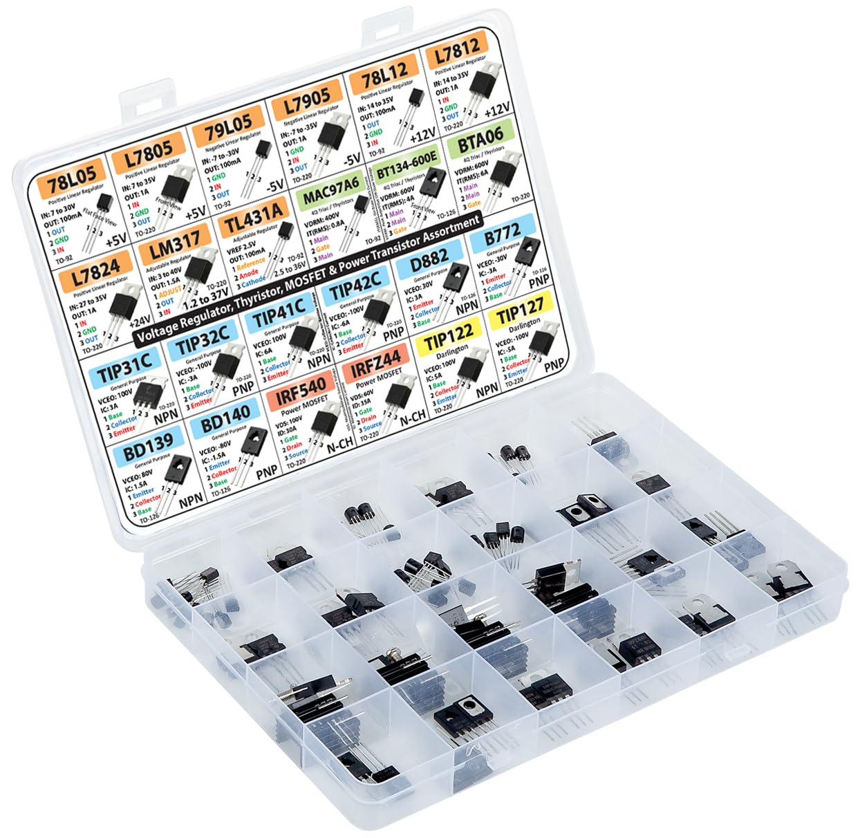 Snapklik.com : Power Transistor, Mosfet, Thyristor And Voltage ...