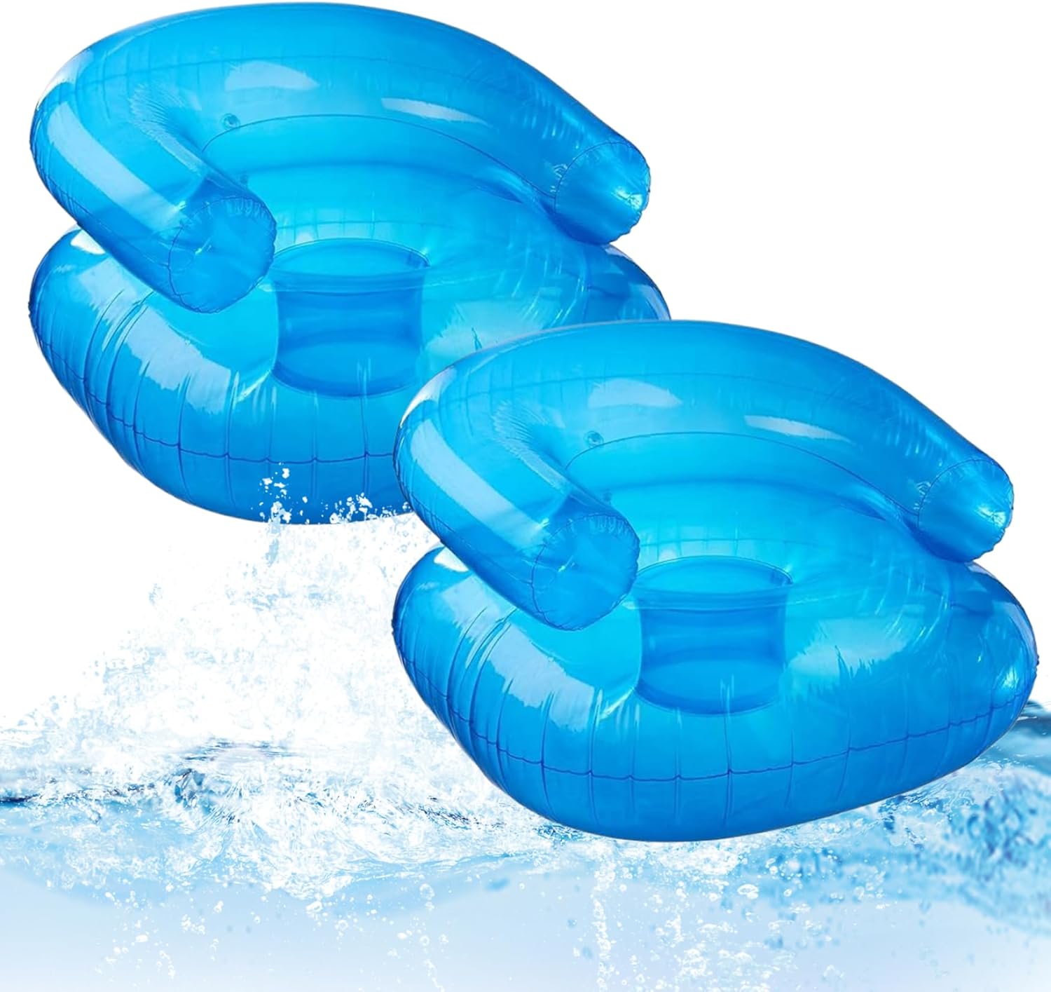 Amazon.com: Inflatable Chair 2 Pcs Blow Up Chair for Kids 27.5x27.5x17 ...