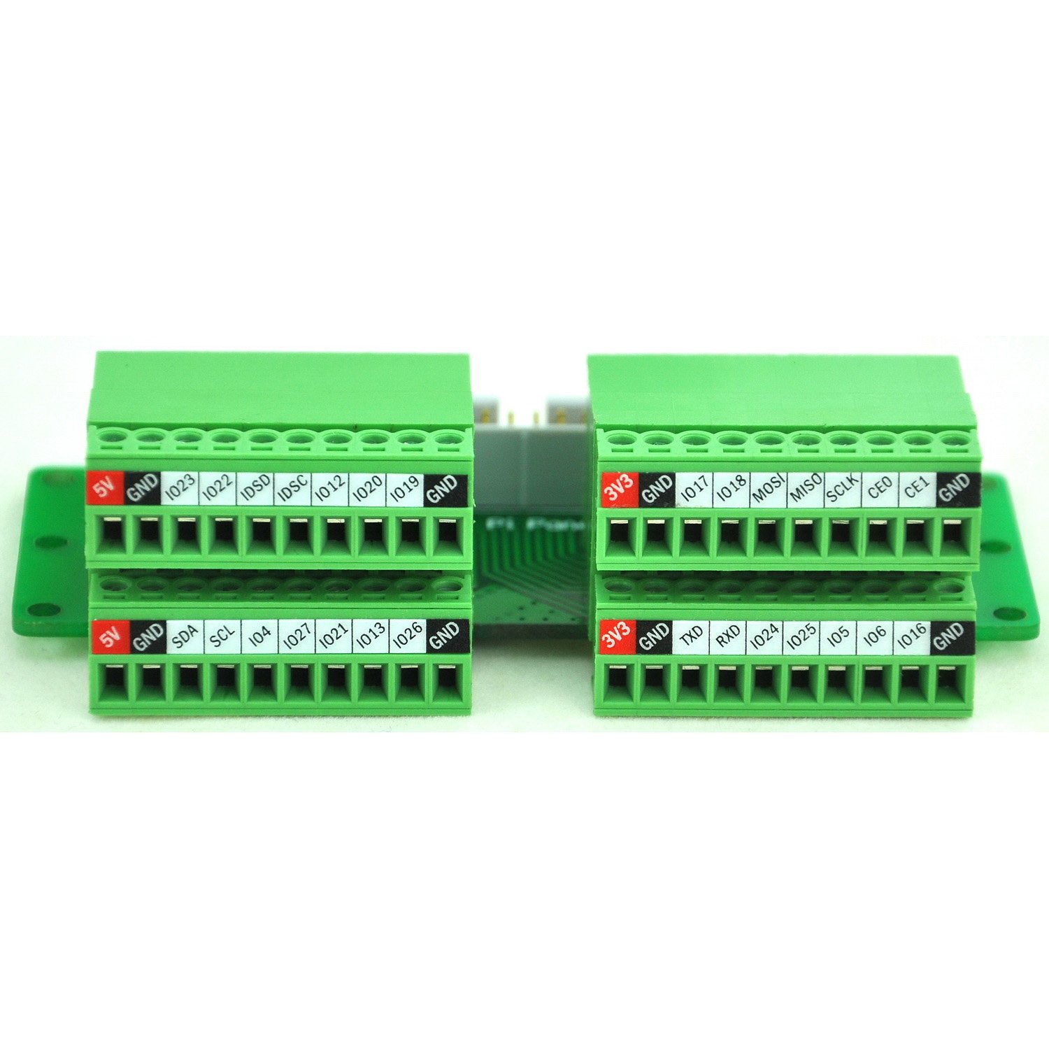 Electronics-Salon Pi Panel Mount Pluggable Terminal Block Breakout ...