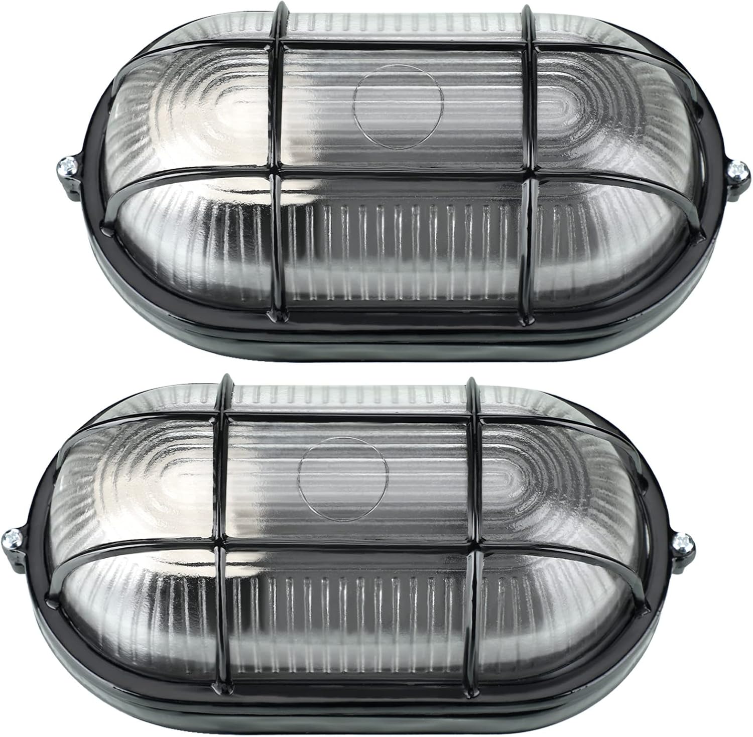 Amazon.com: Hoolerry 2 Pcs Outdoor 8.35 Inch Bulkhead Light, E26/E27 ...