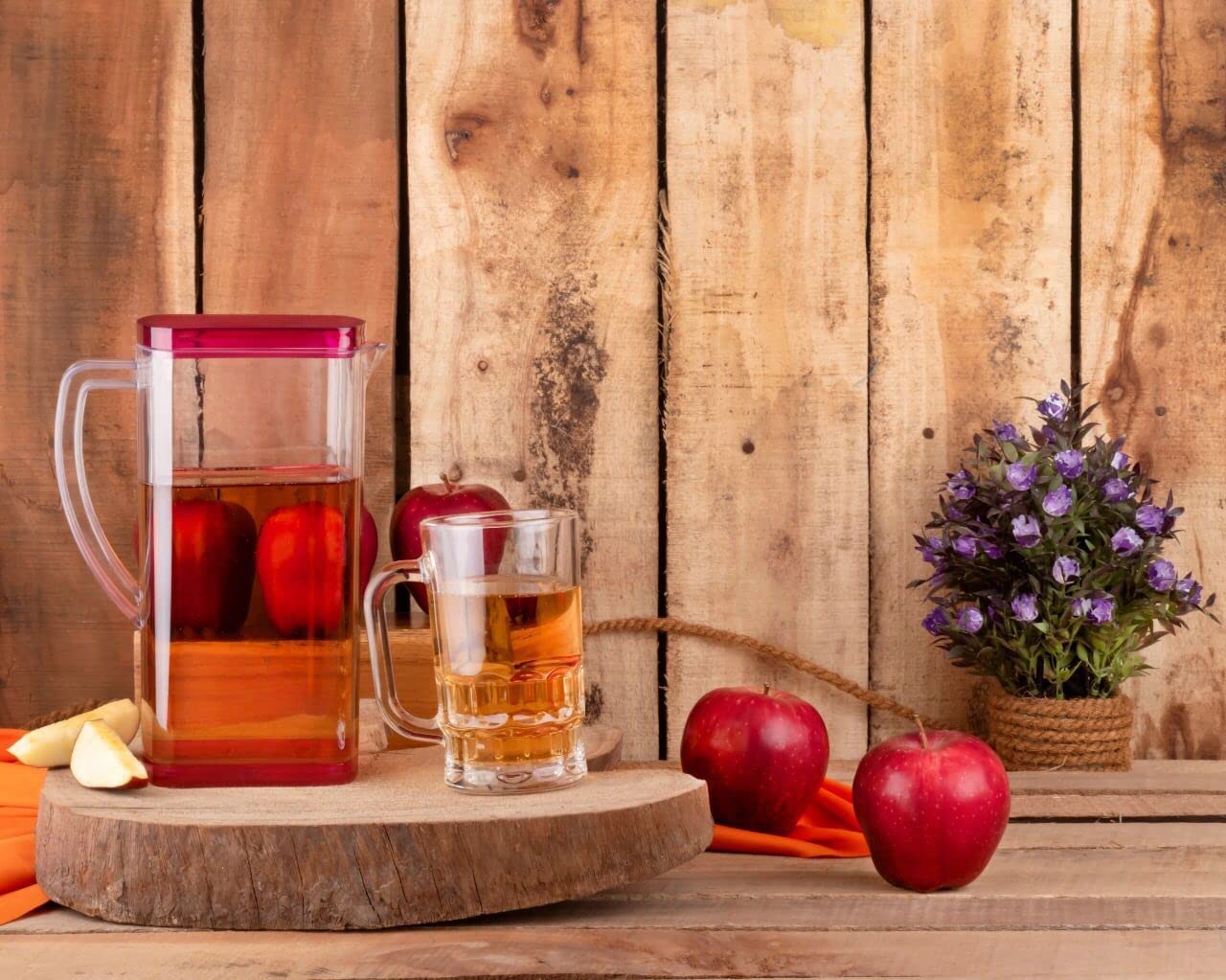 Buy Unbreakable 2 Litre Plastic Water Jug for Juice Milk Jug with Lid ...