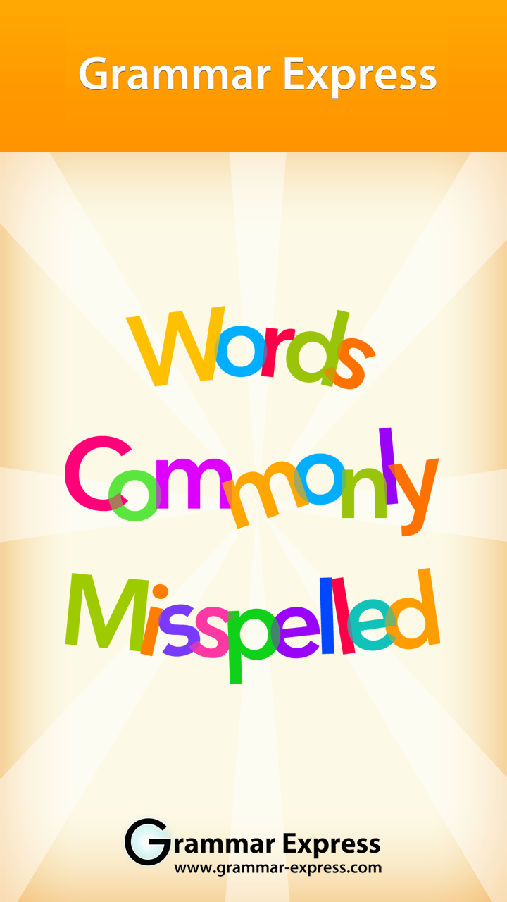 Words Commonly Misspelled - App on Amazon Appstore