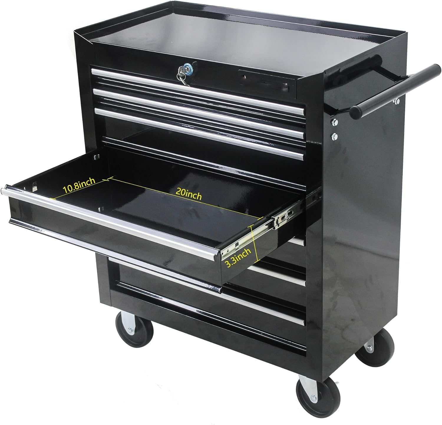 Snapklik.com : BouPower Rolling Tool Chest, 7-Drawer Rolling Tool Box
