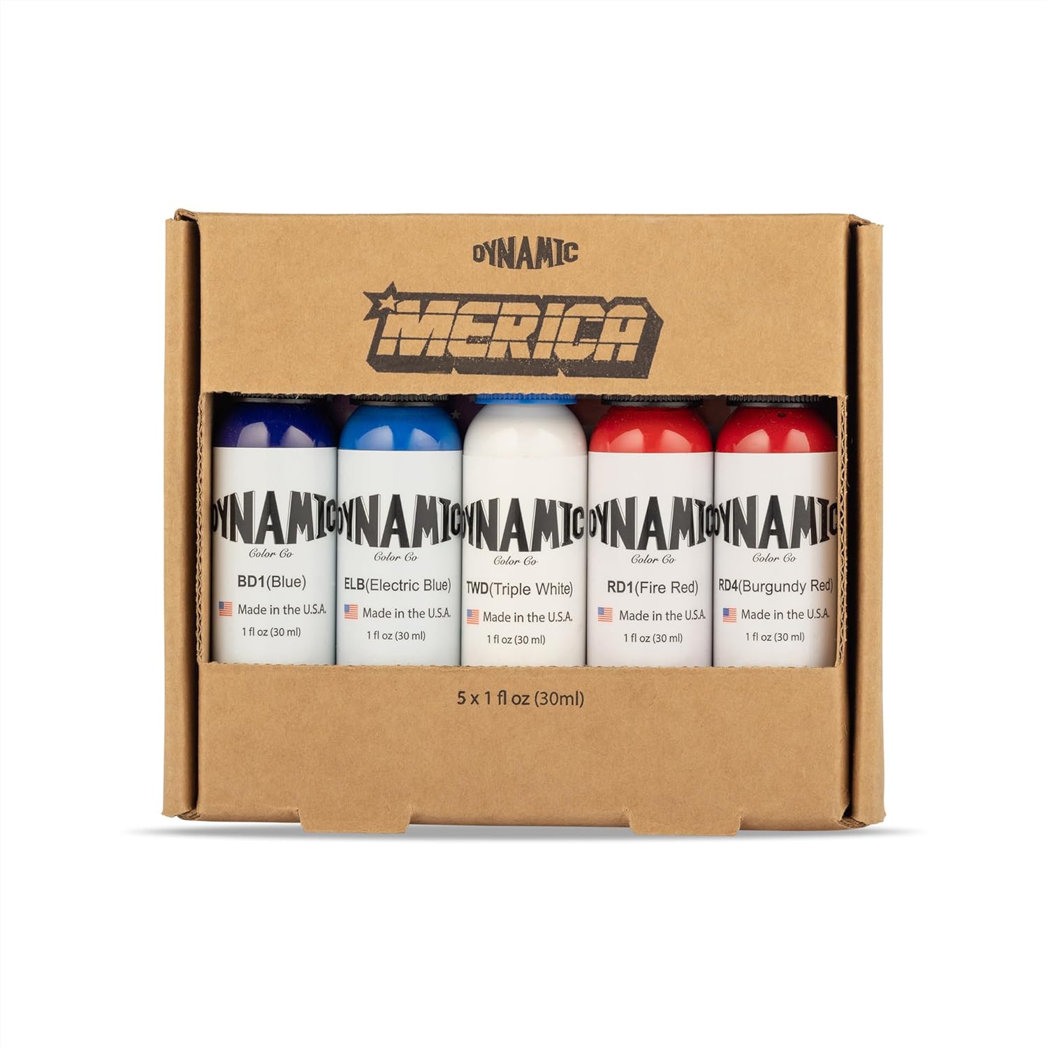 Amazon.com: Dynamic Color Ink Set - Merica 1oz Color Set : Beauty ...